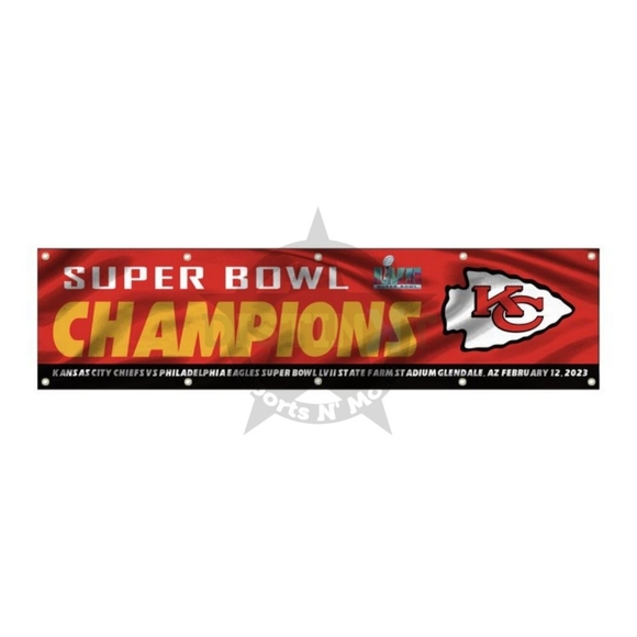 Other | Kc Chiefs Lvii 8 Banner | Poshmark